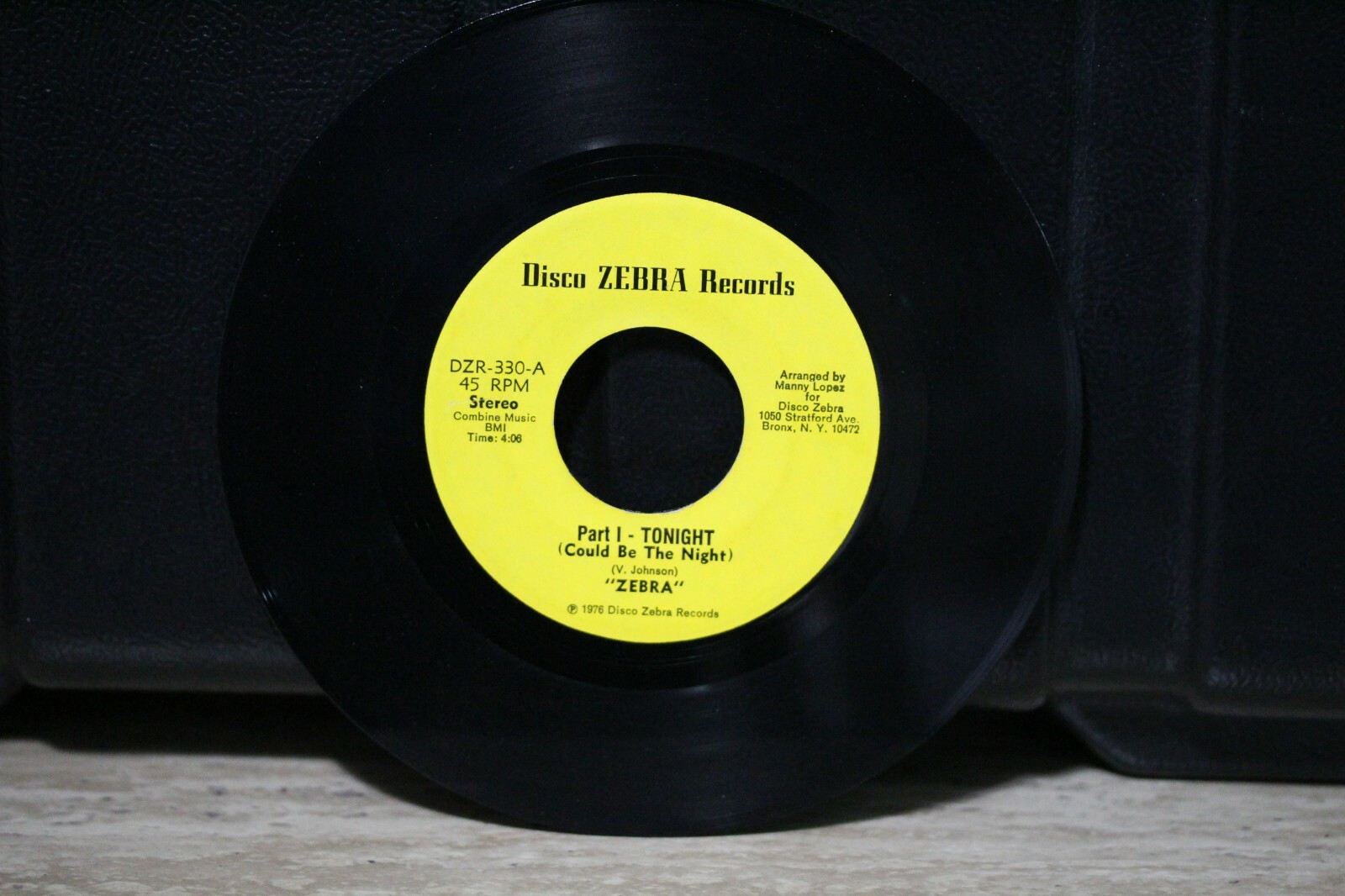ZEBRA 45 RPM RECORD...VIN | eBay