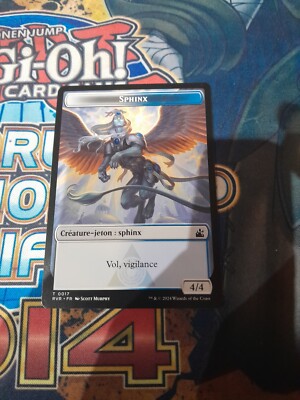 Aux Choix Magic Token Sphinx/dragon Magic Ravnica Remastered Francaise ...