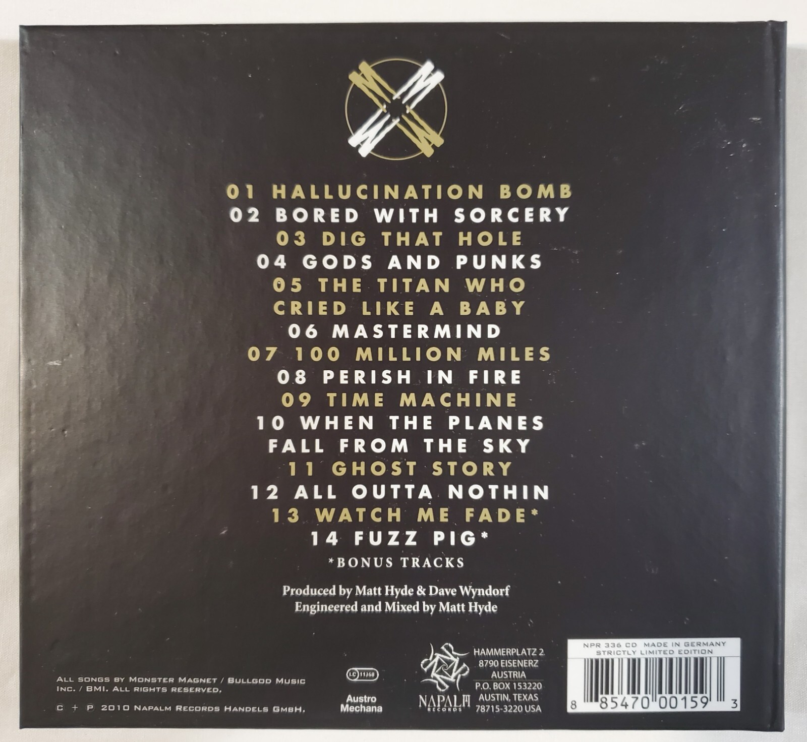 Monster Magnet: Mastermind, Deluxe Box Set, w/ USB & CD Box Set BS3 ...