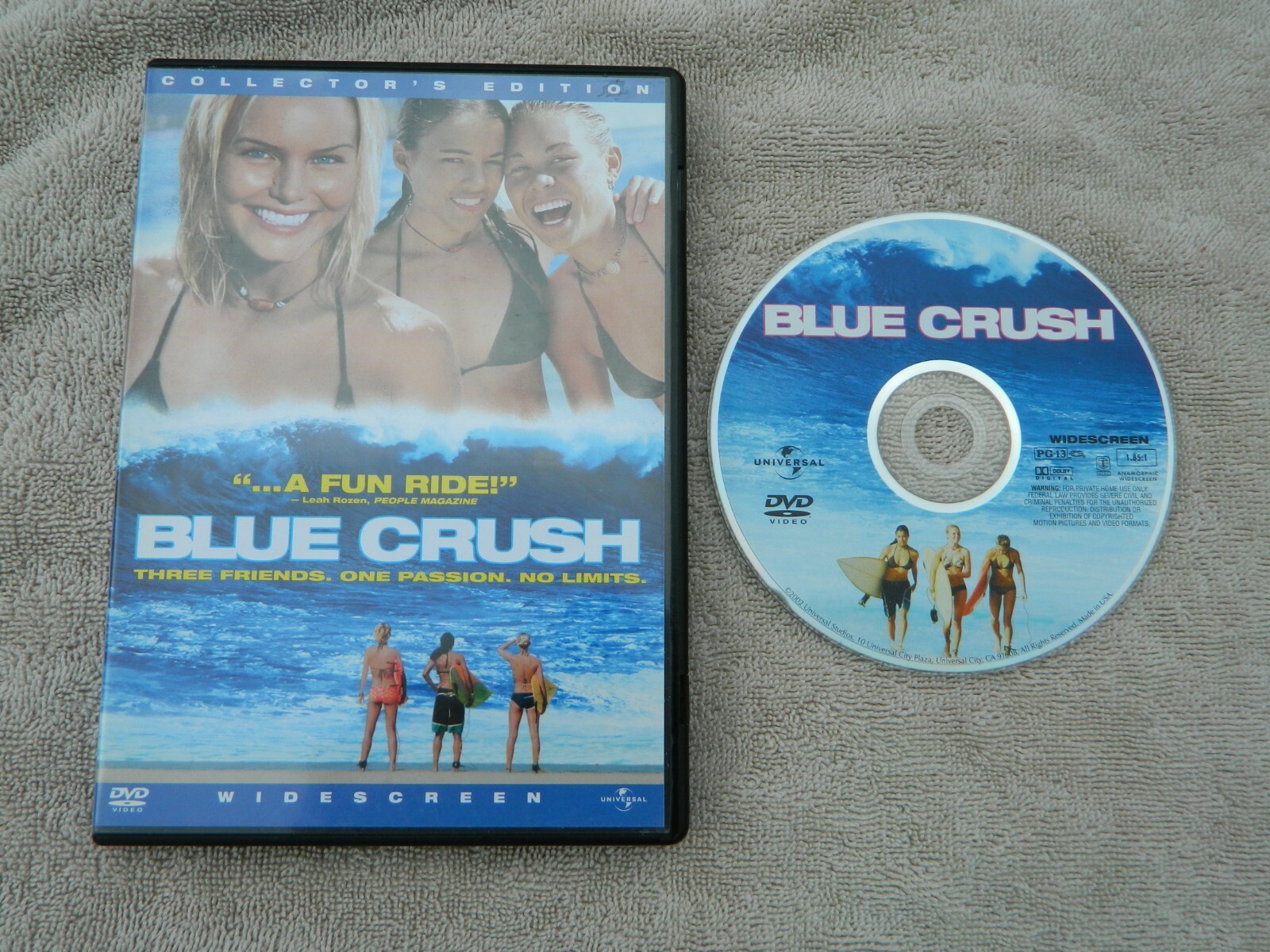 Blue Crush (DVD, 2003, Widescreen) Used - Free Shipping | eBay