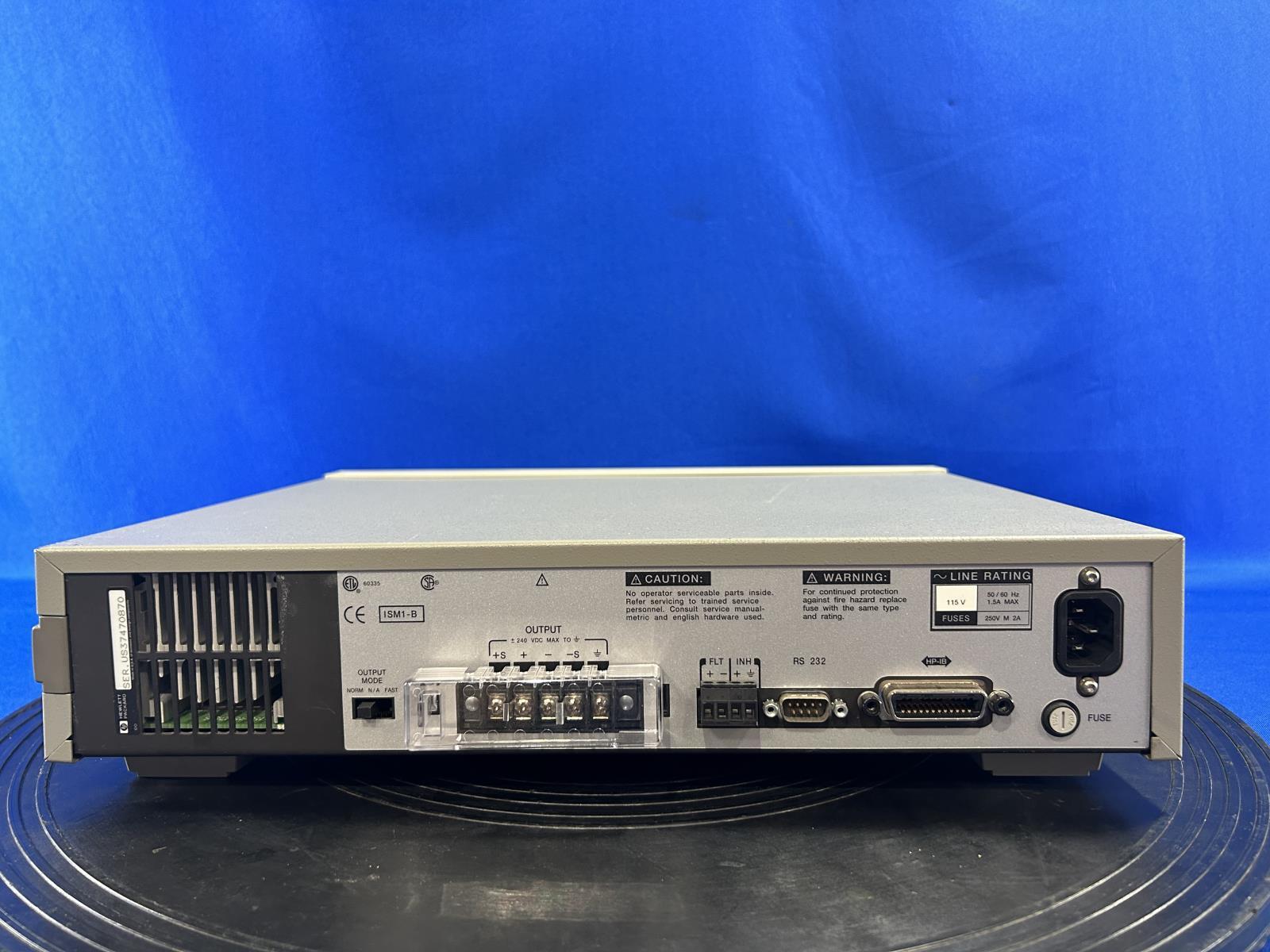 0+to+100v+0-1a+HP+6634B+Agilent+DC+Power+Supply+Fully+Tested+Great for ...