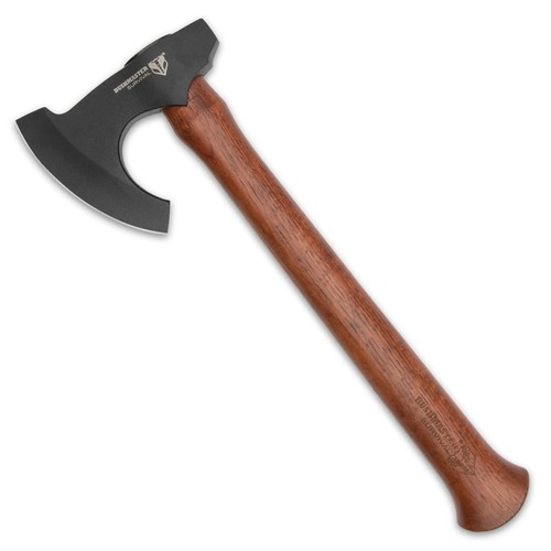 Bushmaster Woodsman 16 in 1055 High Carbon Steel Axe with Sheath (UC3438), New | eBay