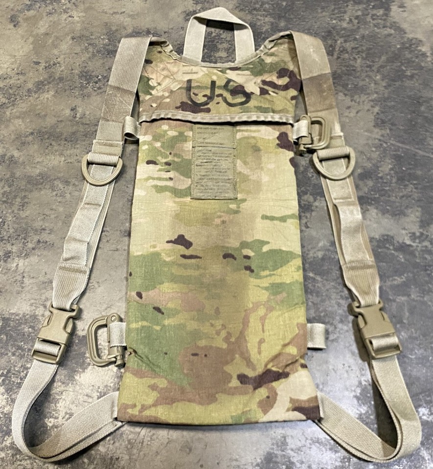 USGI Military MOLLE 3L / 100oz MULTICAM / OCP HYDRATION CARRIER Pack ...