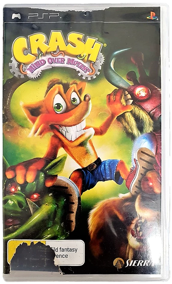 Crash Mind Over Mutant Psp
