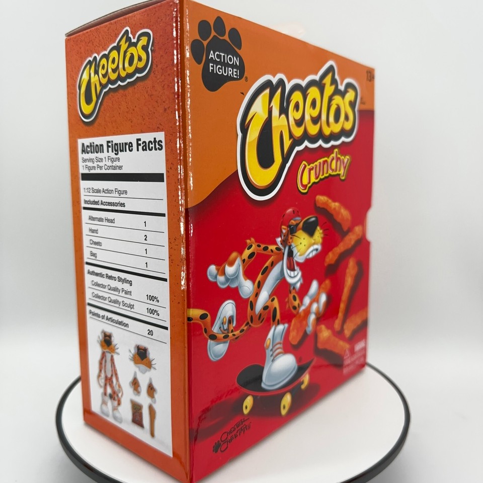 Cheetos Chester Cheetah 5.5" Figure Accessories and Alternate Head and ...
