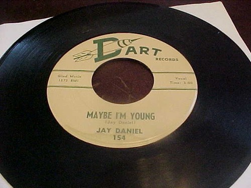 JAY DANIEL-DART#154 " Maybe I'm Young / It's Almost Tomorrow " Teen ...