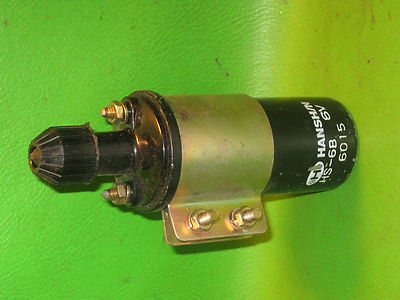 YAMAHA 6-VOLT HANSHIN IGNITION COIL WITH BRACKET OEM # HS-6B 6015 | eBay