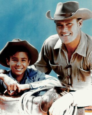 RARE STILL CHUCK CONNORS THE RIFLEMAN COLOR | eBay