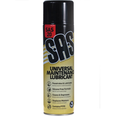 SAS 20 - Universal Maintenance Lubricant 500ml - UK stock - Spray ...