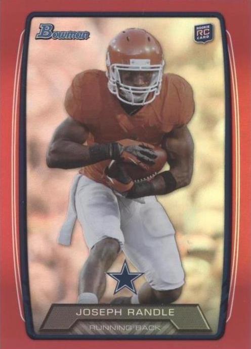 2013 Bowman - Joseph Randle #126 Red Rainbow Foil /199 (RC) for sale ...