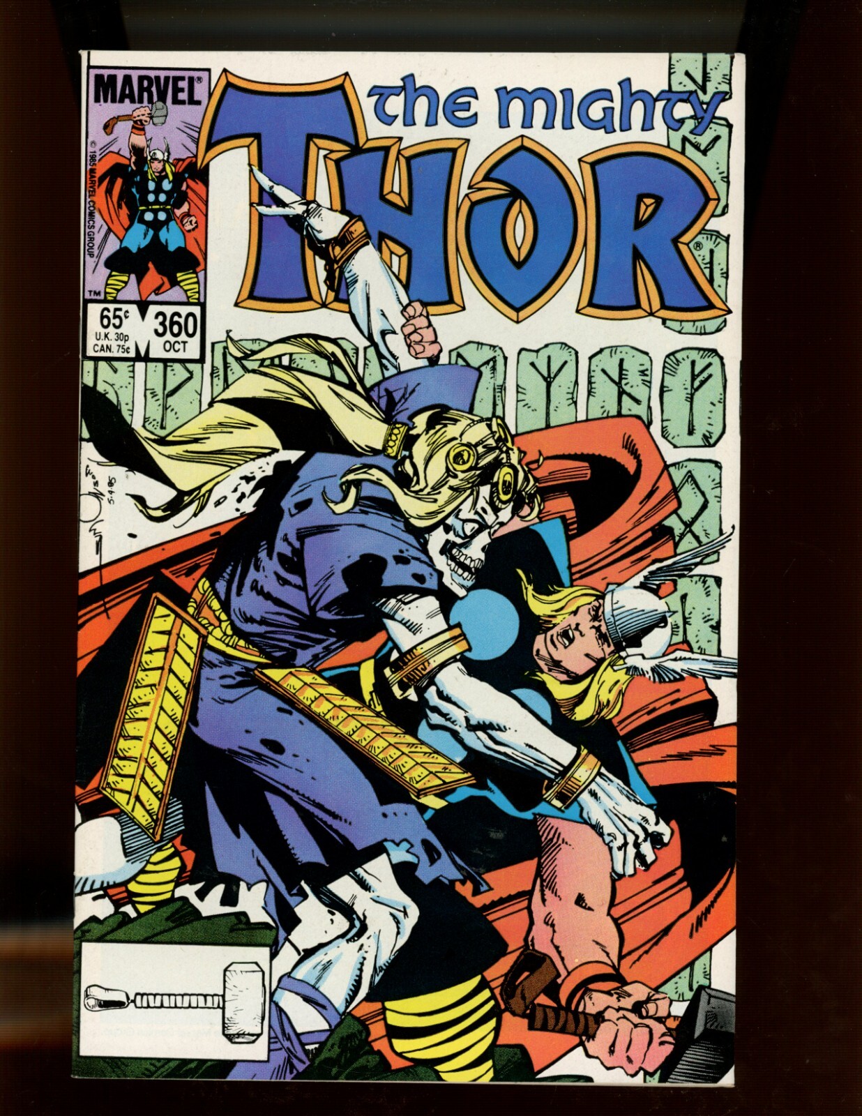 Thor #360 - Walter Simonson Cover Art and Story. (9.2 OB) 1985 | eBay
