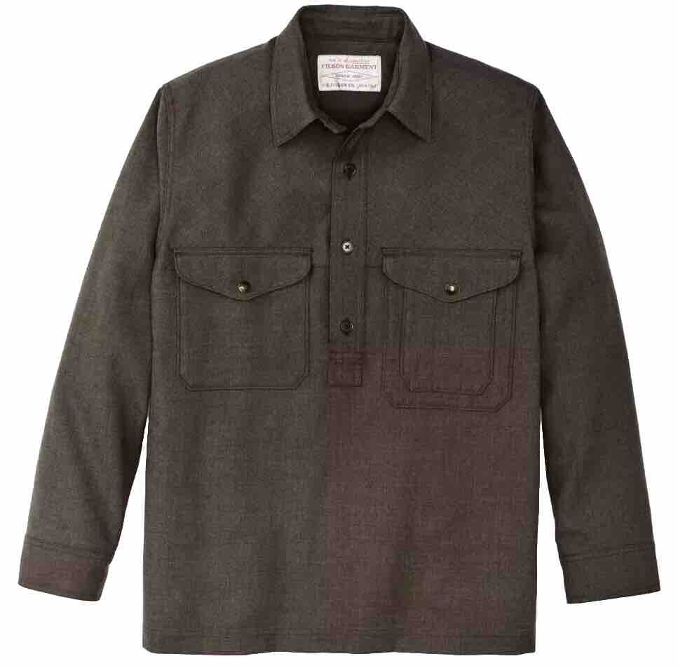 Filson Forestry Cloth Cruising Shirt 20263529 Forest Green Heather ...