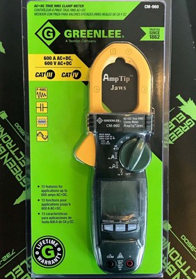 Clamp Meters - Greenlee Clamp Meter