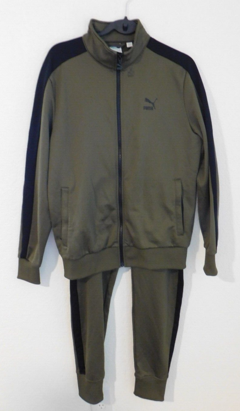 Puma T7 Track 68 Jogger Tracksuit Set Mens Size Mediu… - Gem