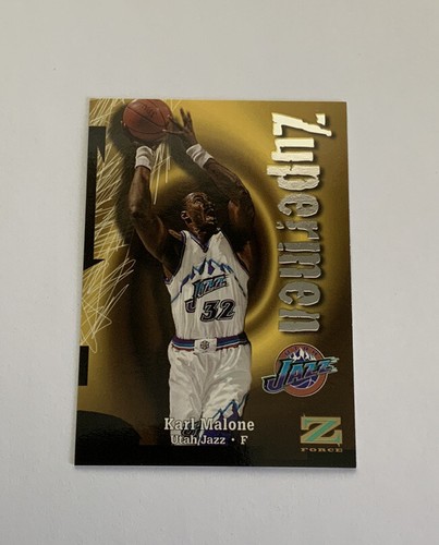 1998 Skybox Z Force #206 Karl Malone Zuperman Basketball Card | eBay