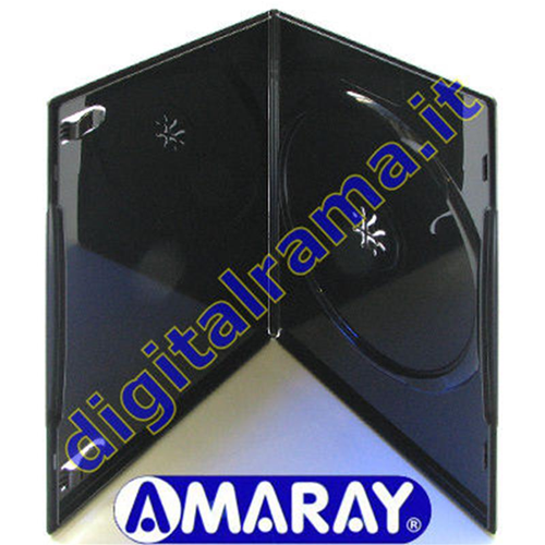 Kit 58 Pièces Housse Amaray pour CD/DVD Boîte Noir Slim / Fine 0,5cm ...