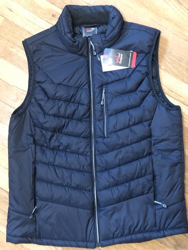 Mens Outdoor by Wind Keeper Down Puffer Vest (Navy) - New with Tags! | eBay