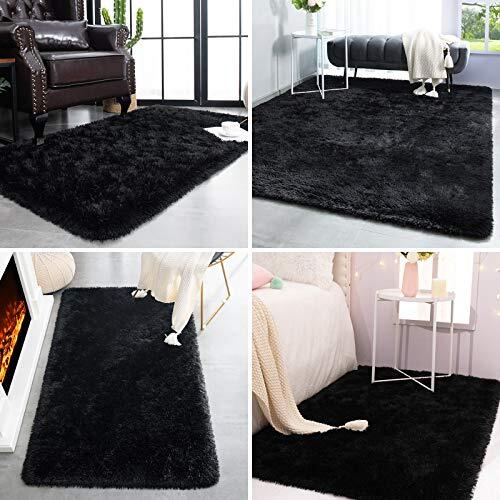 4x5.9 Ft Soft Shaggy Rugs Fluffy Carpets Indoor Plush Area Rugs Living ...