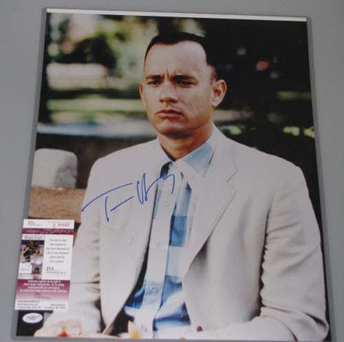 TOM HANKS Forest Gump Hand Signed 16" x 20" Photo + JSA COA * BUY ...