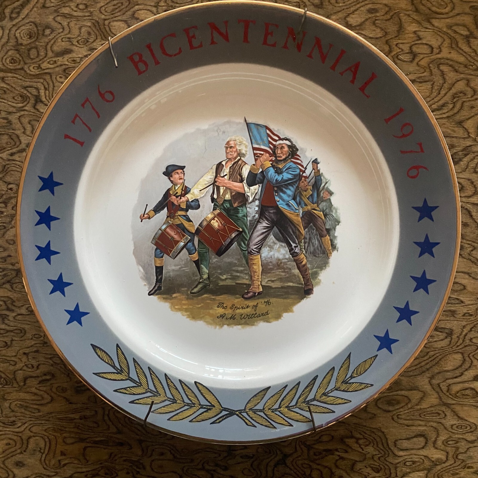 US Bicentennial 1776 Collector Plate 10.25" Spirit '76 ...