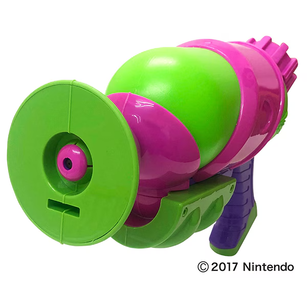 Water Gun Water Play Splatoon 2 Splashooter with Ink Tank Neon Green ...