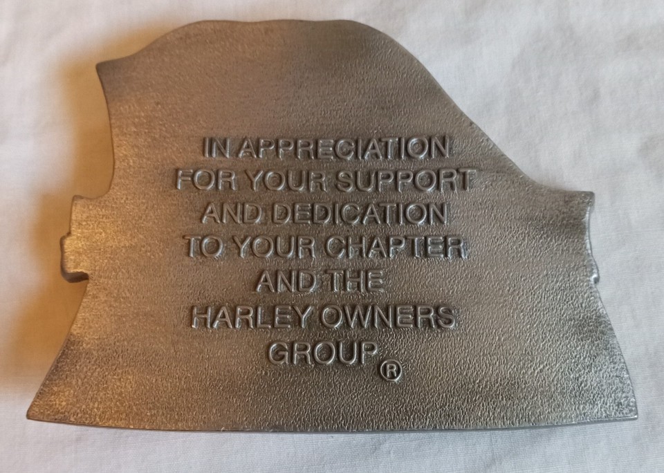 2006 Harley Davidson HOG Chapter Officer Medallion Plaque Award | eBay