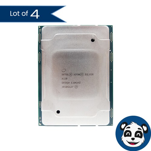 Lot of 4 Intel Xeon 4110 @ 2.10GHz / SR3GH Processor Silver - "A" | eBay