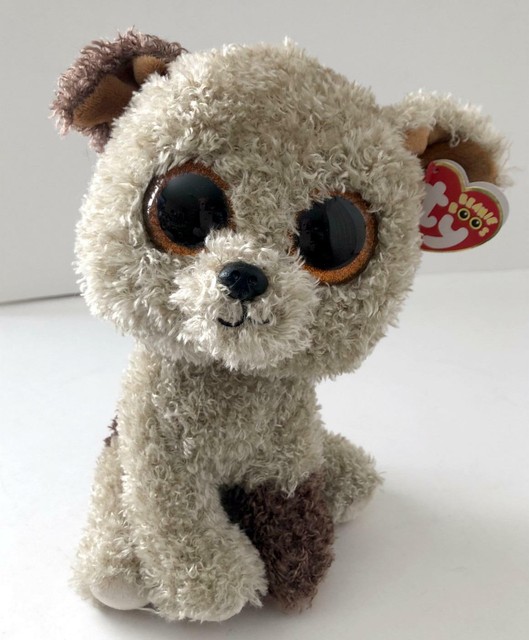 Rootbeer 2012 Ty Beanie Boos Medium 8in Brown Dog Solid Eyes 3up 36906 ...