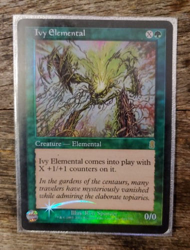 Ivy Elemental 2001 Odyssey FOIL Rare Creature MTG SP-NM AZ1 Magic The ...