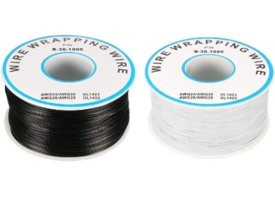 AWG30 1000.7FT Breadboard Wrapping Wire PCB Weld PVC Coated Tin Plated ...