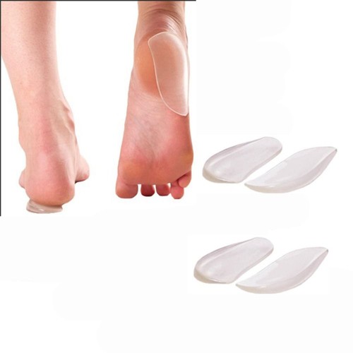 2 Pairs O/X Type Legs Orthopedic Insoles Silicon Heel Wedge Men Women ...