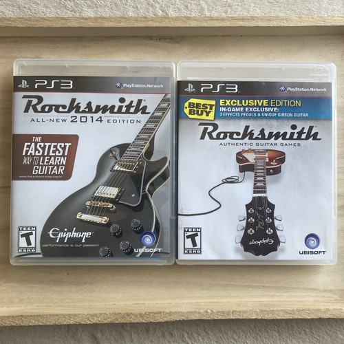 ROCKSMITH 2014 PlayStation 3 ps3 Lot Of 2 **SHIPS FAST*** | eBay