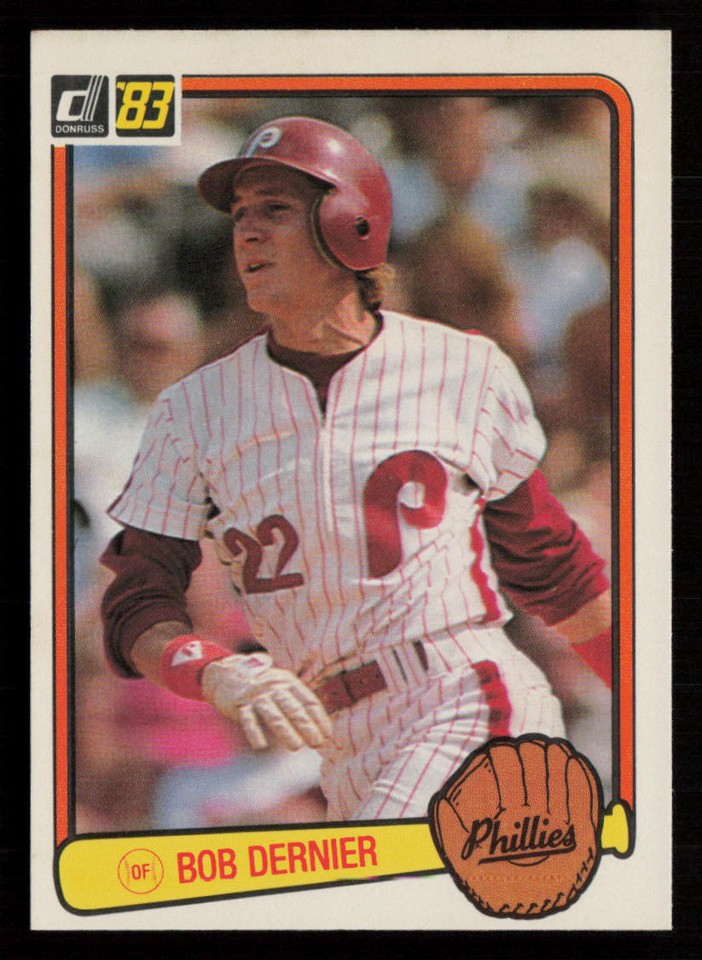 Bob Dernier 1983 Donruss #189 Philadelphia Phillies Baseball Card | eBay