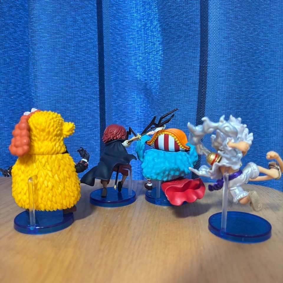 One Piece World Collectable Figure WCF Yonko Set Luffy Buggy Shanks ...