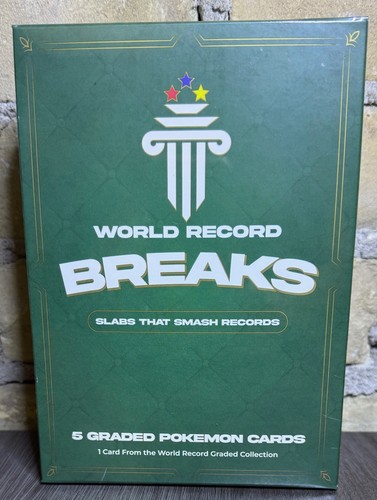 Guinness World Record Breaks Sealed Pokemon 5 Graded Cards | eBay