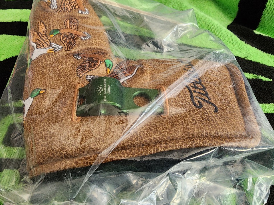 Rare 2004 Scotty Cameron Flyin' Duck Putter Headcover Blade Flying Head ...