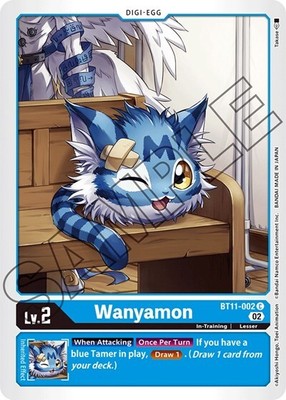 Wanyamon BT 11 LP Digimon | eBay