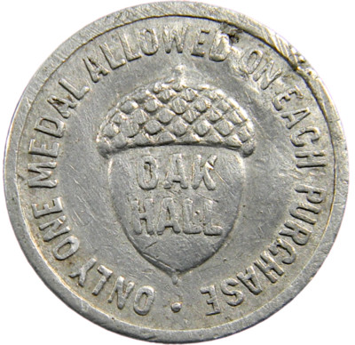 Canada 1899 Oak Hall Token (02420) | eBay