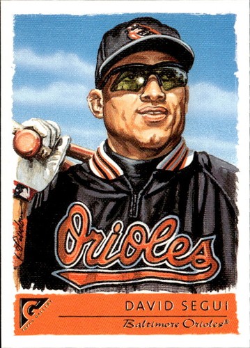 2001 Topps Gallery David Segui 77 Baltimore Orioles | eBay