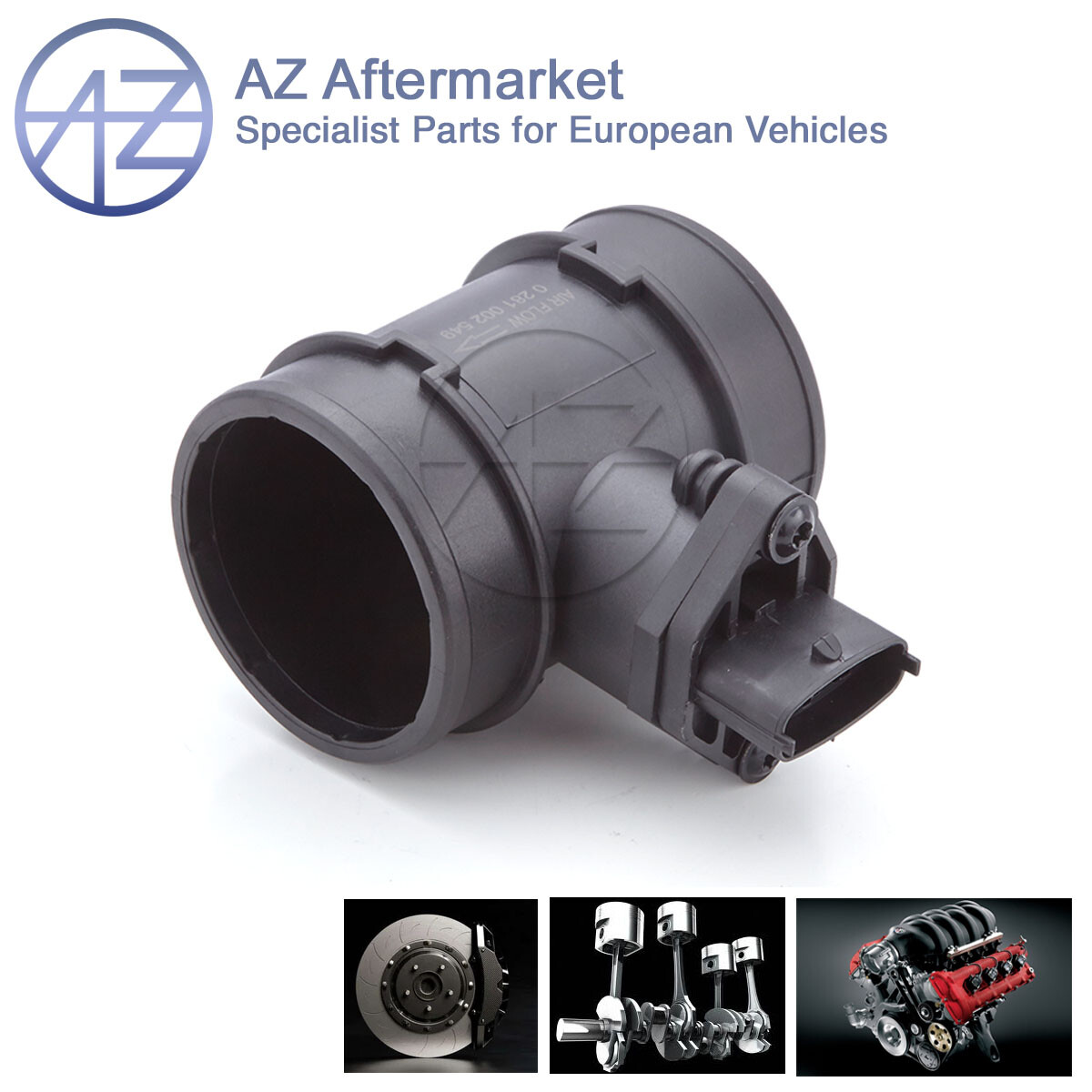 AZ VAUXHALL CORSA C 1.3 CDTI DIESEL (2003-2006) MAF MASS AIR FLOW ...