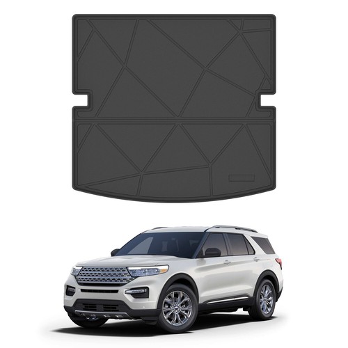 TPE Cargo Liner Waterproof Rear Trunk Floor Mat for Ford Explorer SUV ...