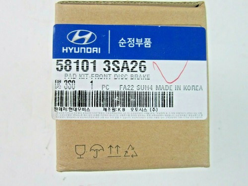 Genuine Front Disc Brake Pads for 10-14 HYUNDAI SONATA 58101-3SA26 NON ...