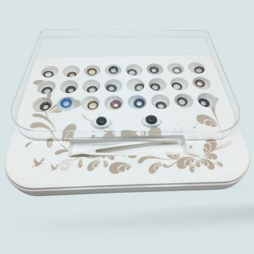 Contact Lens Display Stand Left Right Eyes Container, Reusable Display ...