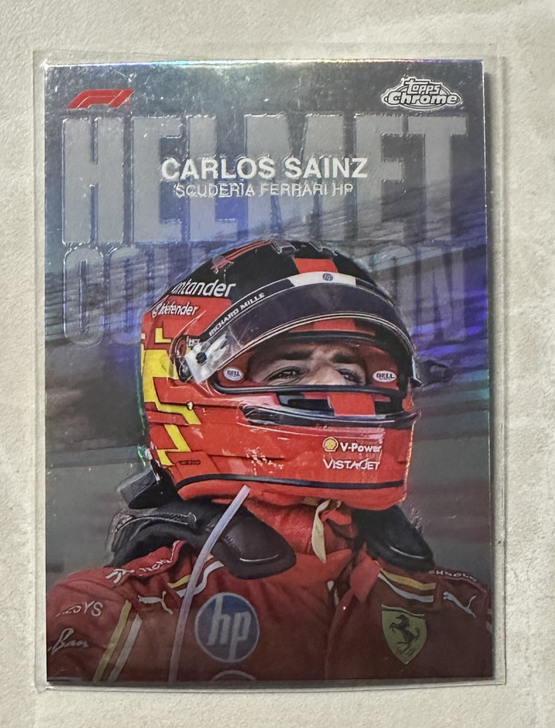 F1 2024 Topps Chrome Helmet Cards***TAKE YOUR PICK*** | eBay