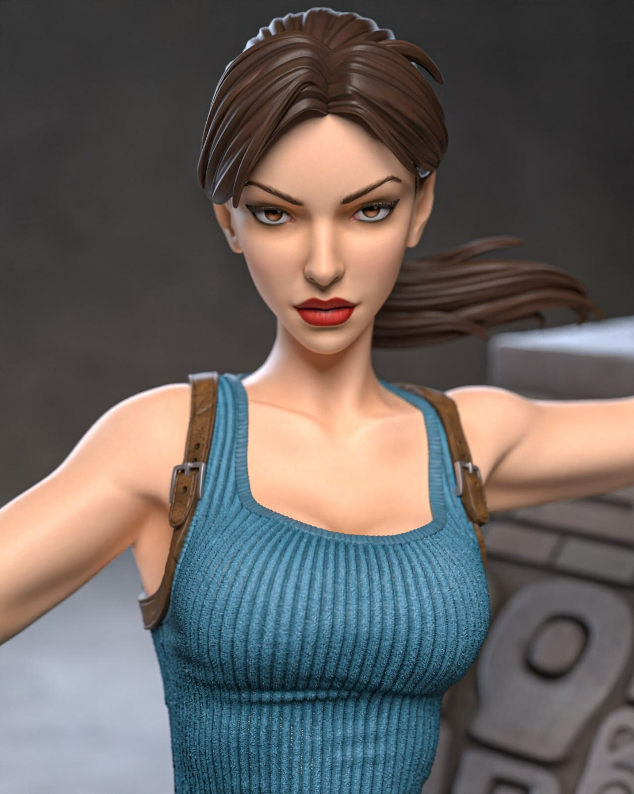 Lara Croft - Tomb Raider| Garage Kit DIY Figure Statue UNPAINTED 3D ...