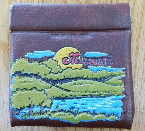 Vintage MISSOURI State Souvenir Squeeze/Snap Pinch Wallet~Hong Kong | eBay