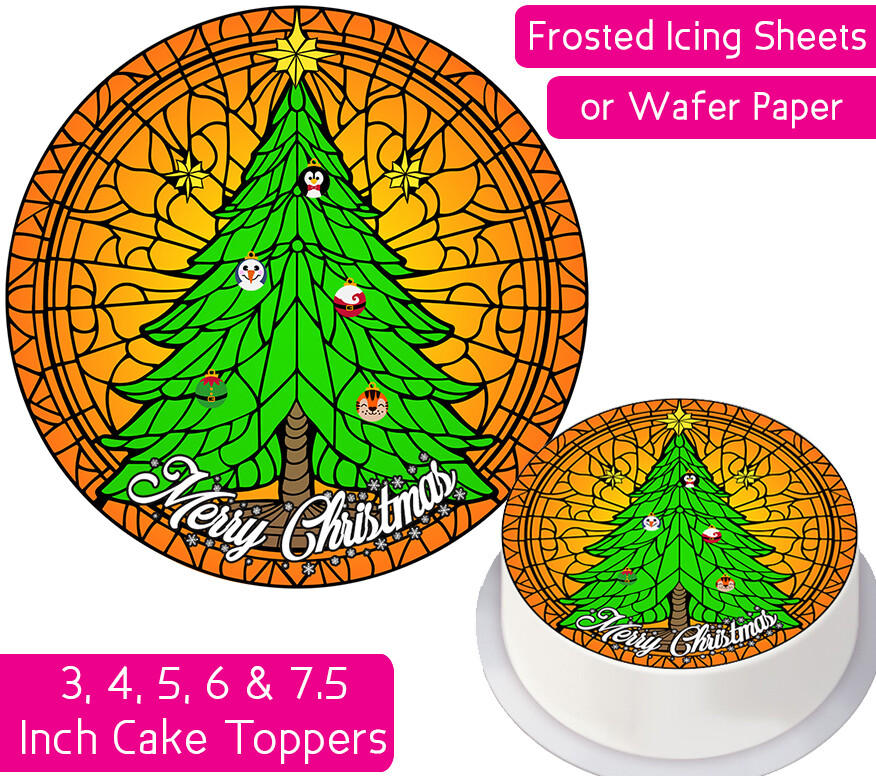 Tree Topper Crystal Cake