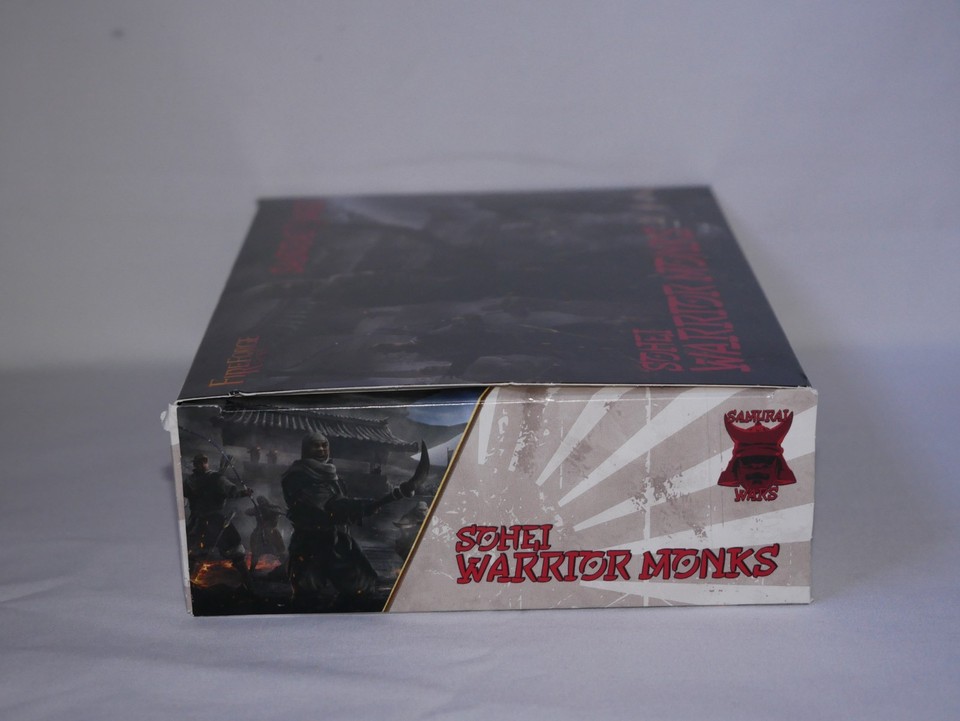 Fireforge Games Samurai Wars 28mm Hard Plastic Sohei Warrior Monks ...