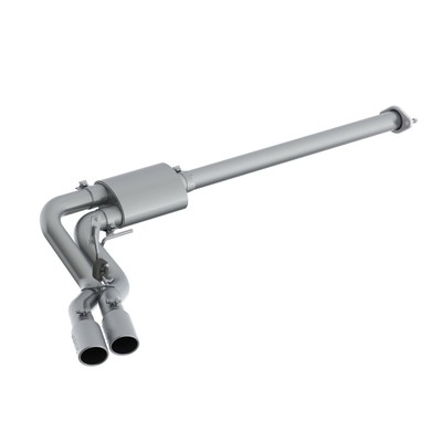MBRP 3" Cat-Back Dual Outlet Pre-Axle T409 Exhaust Race Fits Truck Plug ...