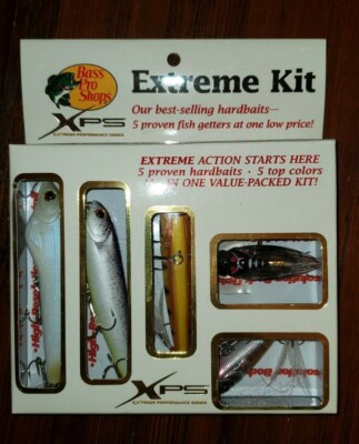 Bass Pro Shops - Extreme Kit - XPS - 5 Proven Hardbaits - In The Box ...